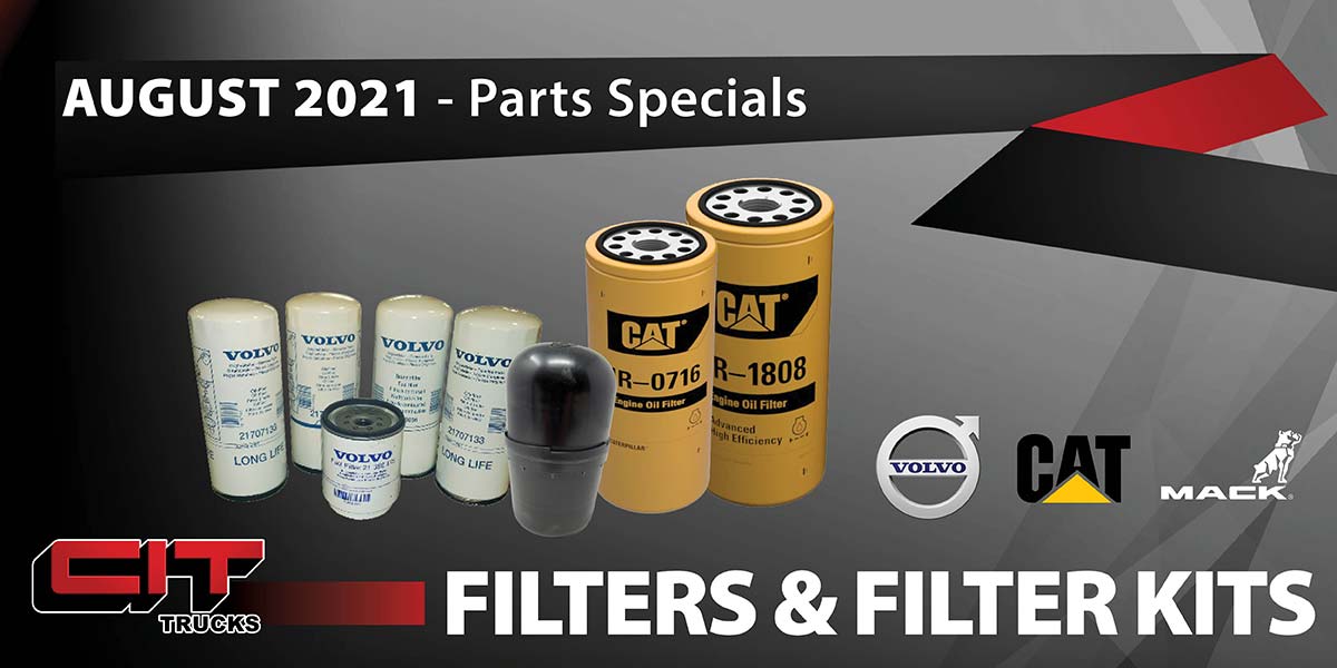 August 2021 Parts Special – Filters & Filter Kits - CIT Trucks